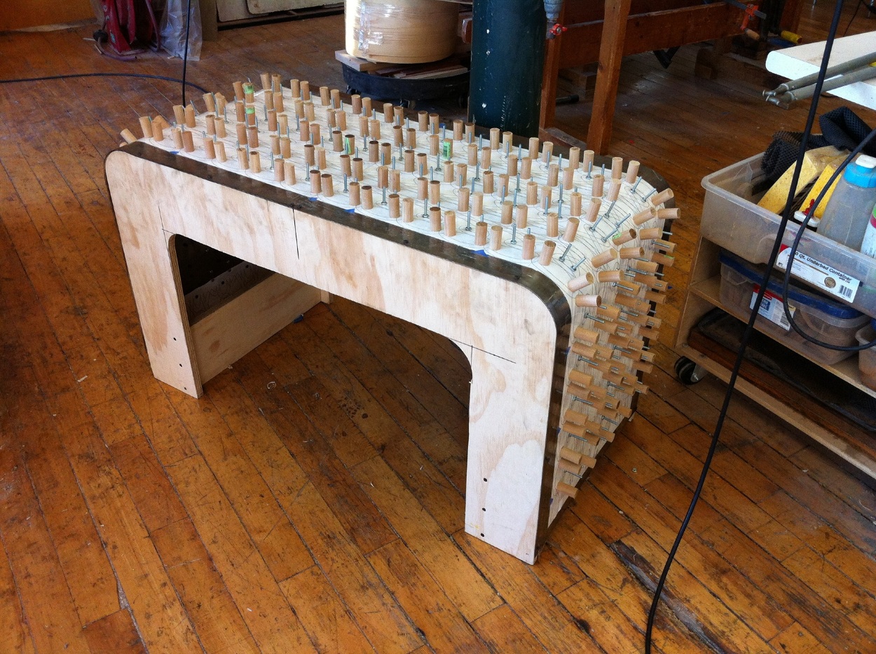 Fiberglass Bench Process - Kyle Chambers Design