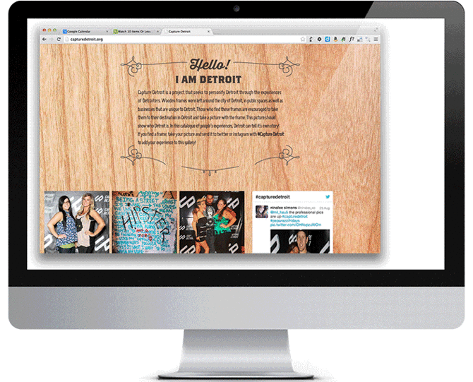 Capture Detroit - Karen Timmermann | Graphic Design