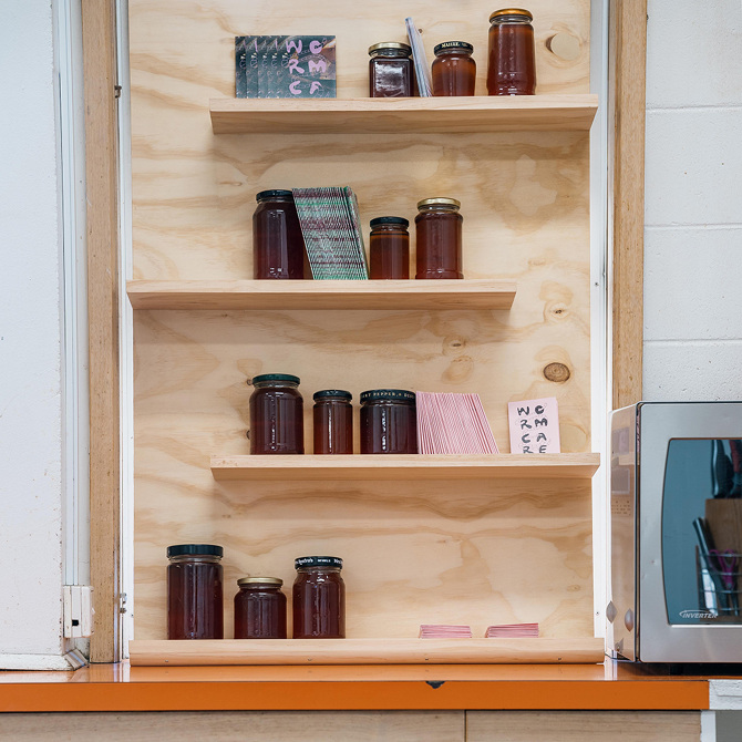 Worm Care zine illustration - Leanne Bock