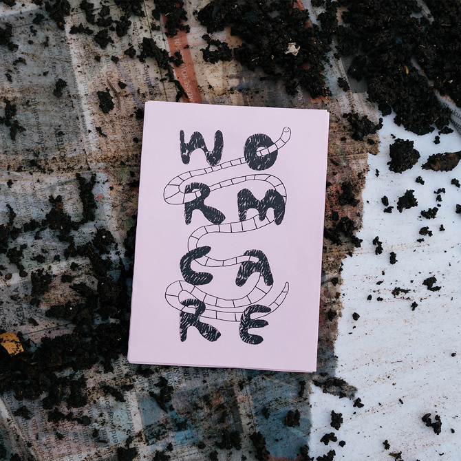 Worm Care zine illustration - Leanne Bock
