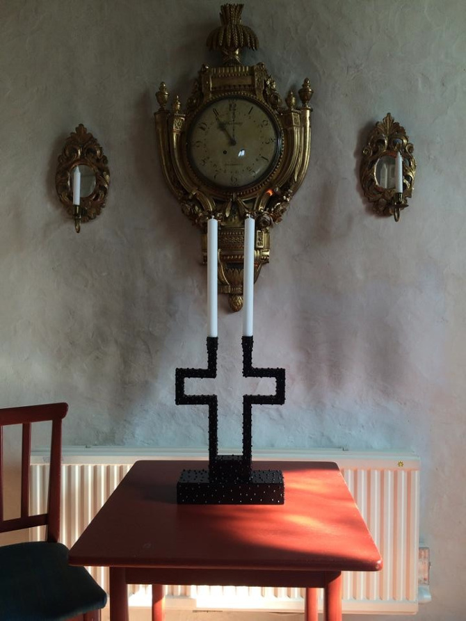 MELTING CROSS / DOT CROSS KALIX KYRKA - Lotta Lampa