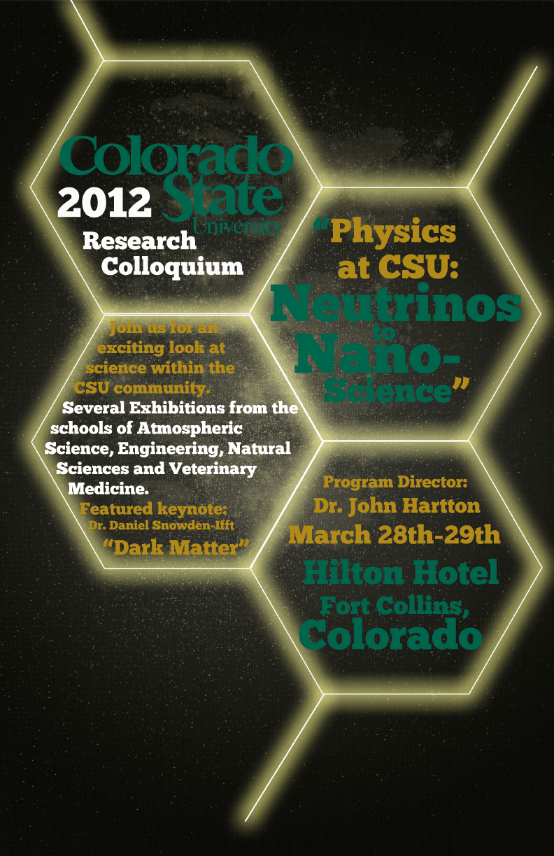 CSU Research Colloquium Posters - Josh Vieux Design