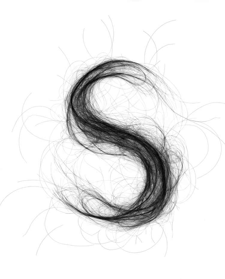 hair typography s - Monique Goossens