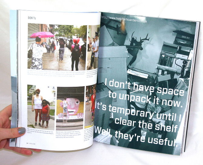 Hoarding Magazine Advert - Ellis Devonshire-Kelly