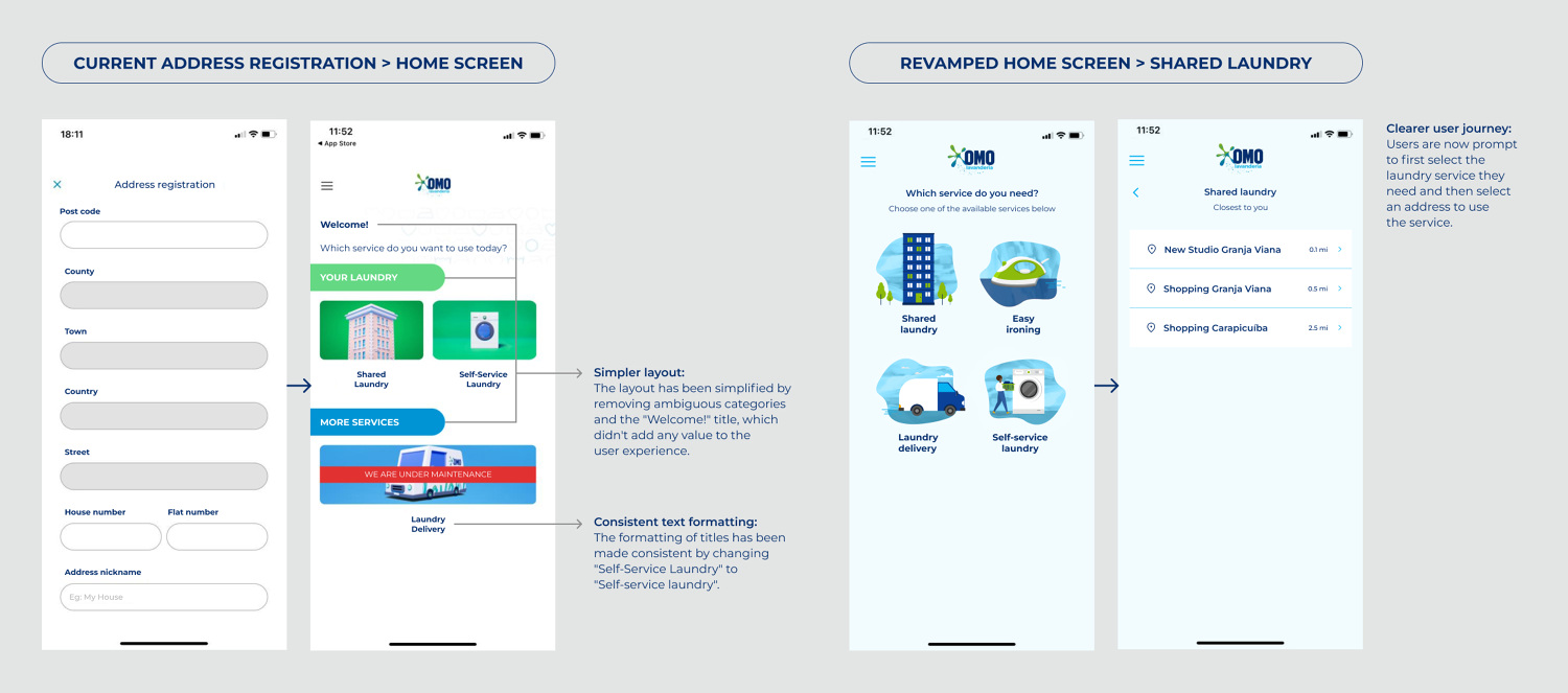 OMO Laundry App - Hannah Stofberg