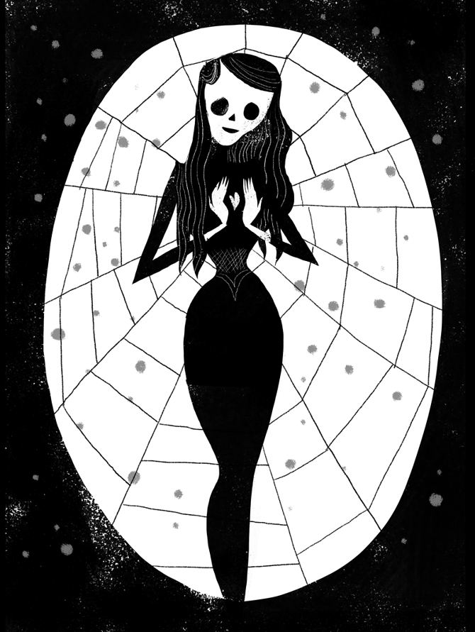 SCARY MARY - maria karipidou - illustration