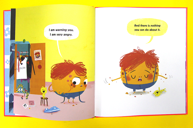 ANGRY COOKIE - the book - maria karipidou - illustration