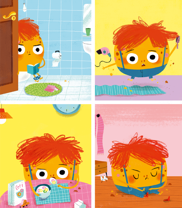 ANGRY COOKIE - the artwork - maria karipidou - illustration