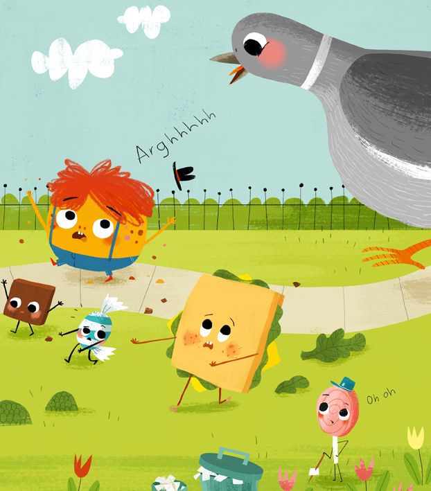 ANGRY COOKIE - the artwork - maria karipidou - illustration