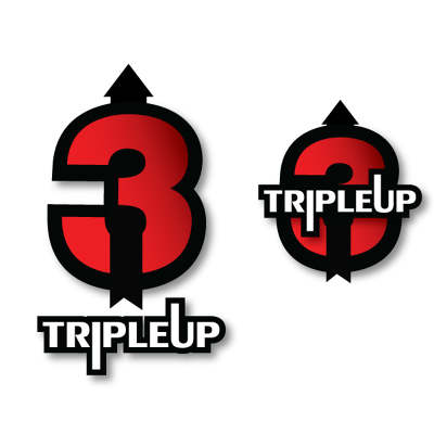 Triple Up logo - VektFXDesignStudio