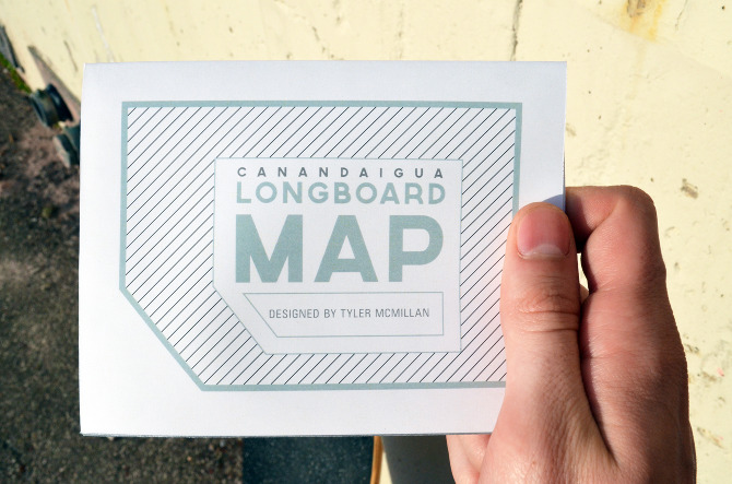 Longboard Map - McMillan Design