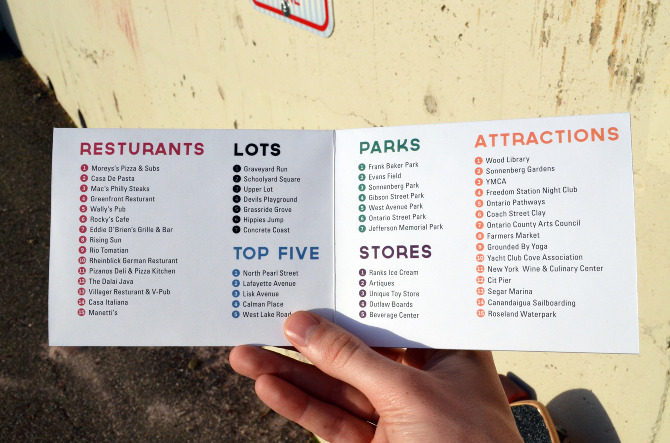 Longboard Map - McMillan Design