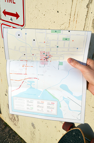 Longboard Map - McMillan Design