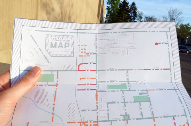 Longboard Map - McMillan Design