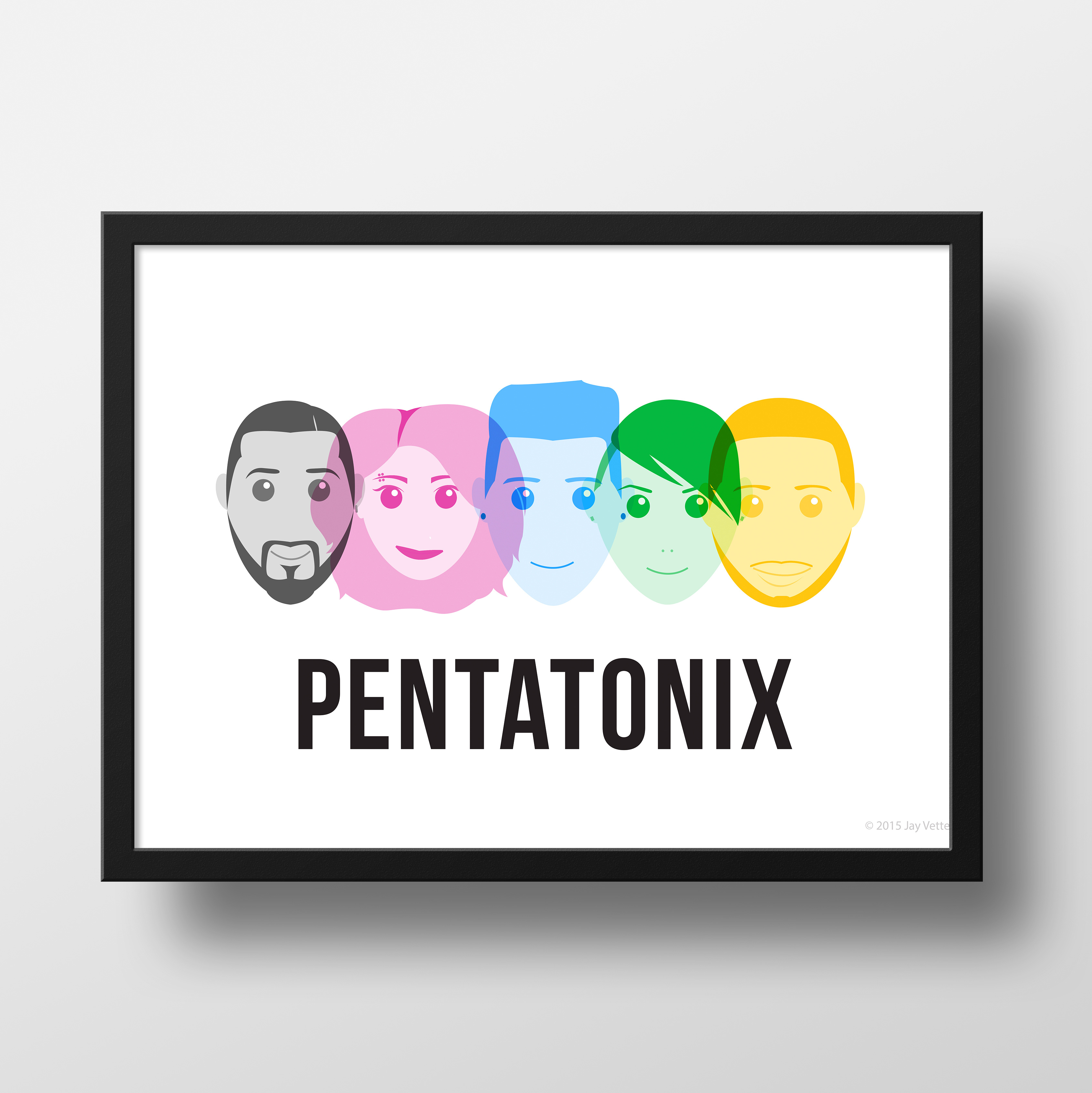 Pentatonix Fan Art - Jay Vette: Graphic Designer