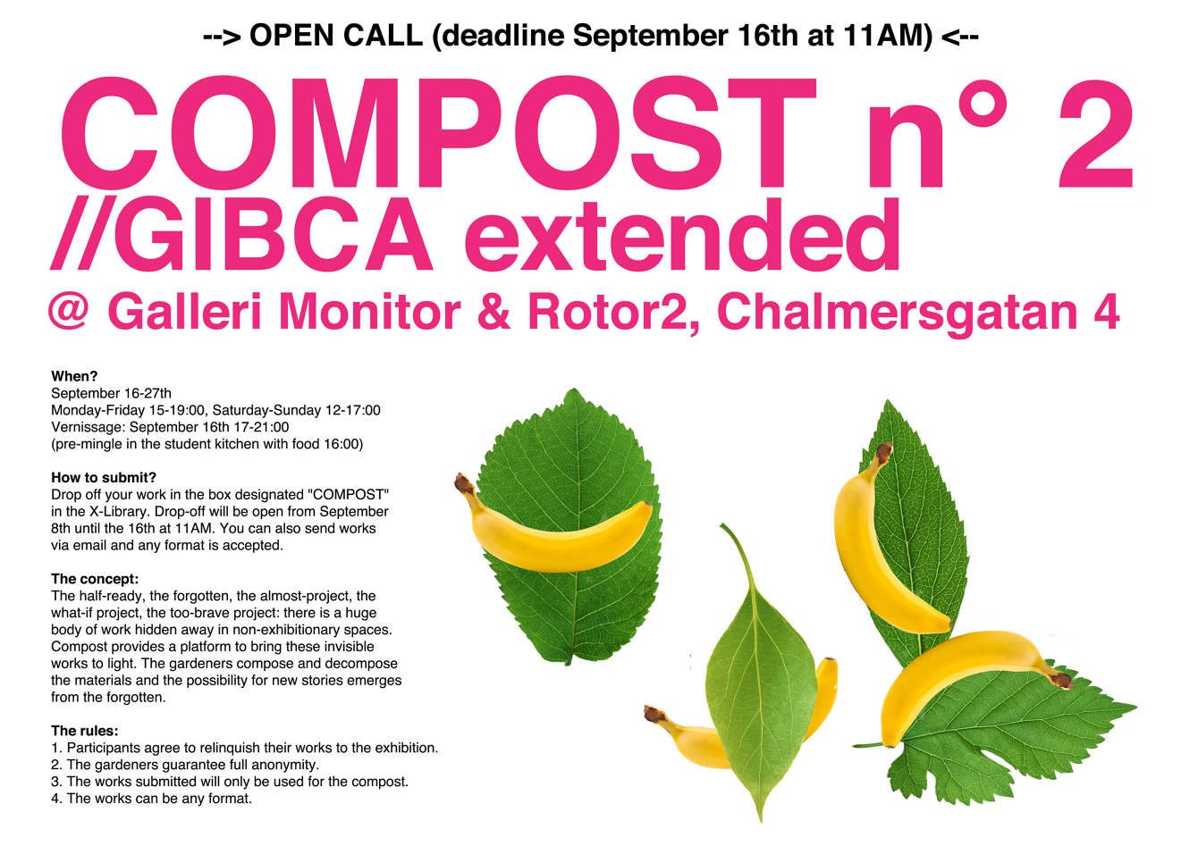 Compost - Collective exhibition, curating, concept. - Katxerê Medina