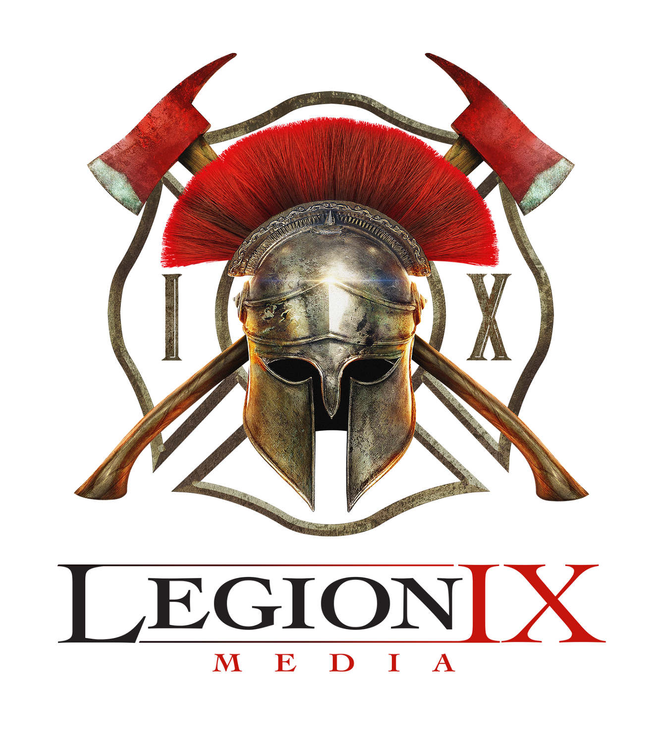 "LEGION IX MEDIA" - BRANDING, MARK TREGLIO - hollanderdesignlab.com