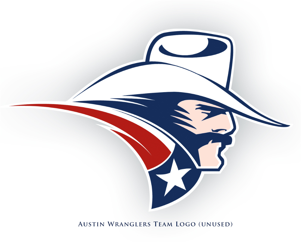 AUSTIN WRANGLERS (AFL) LOGO - hollanderdesignlab.com
