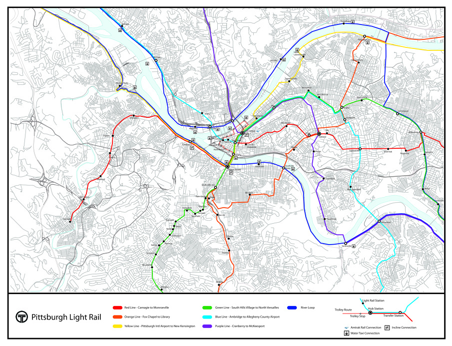 Pittsburgh LRT Maps - BurghSAMSON