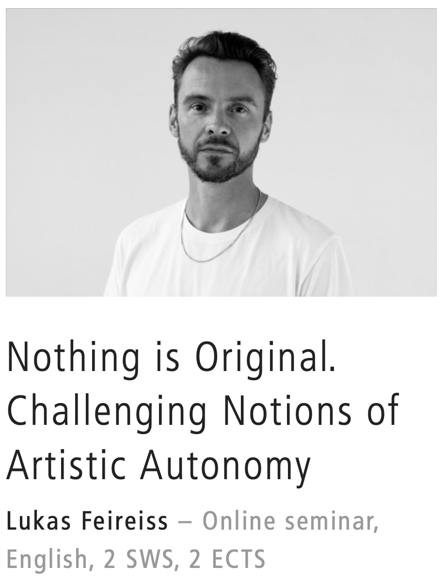 Nothing is Original - Studio Lukas Feireiss