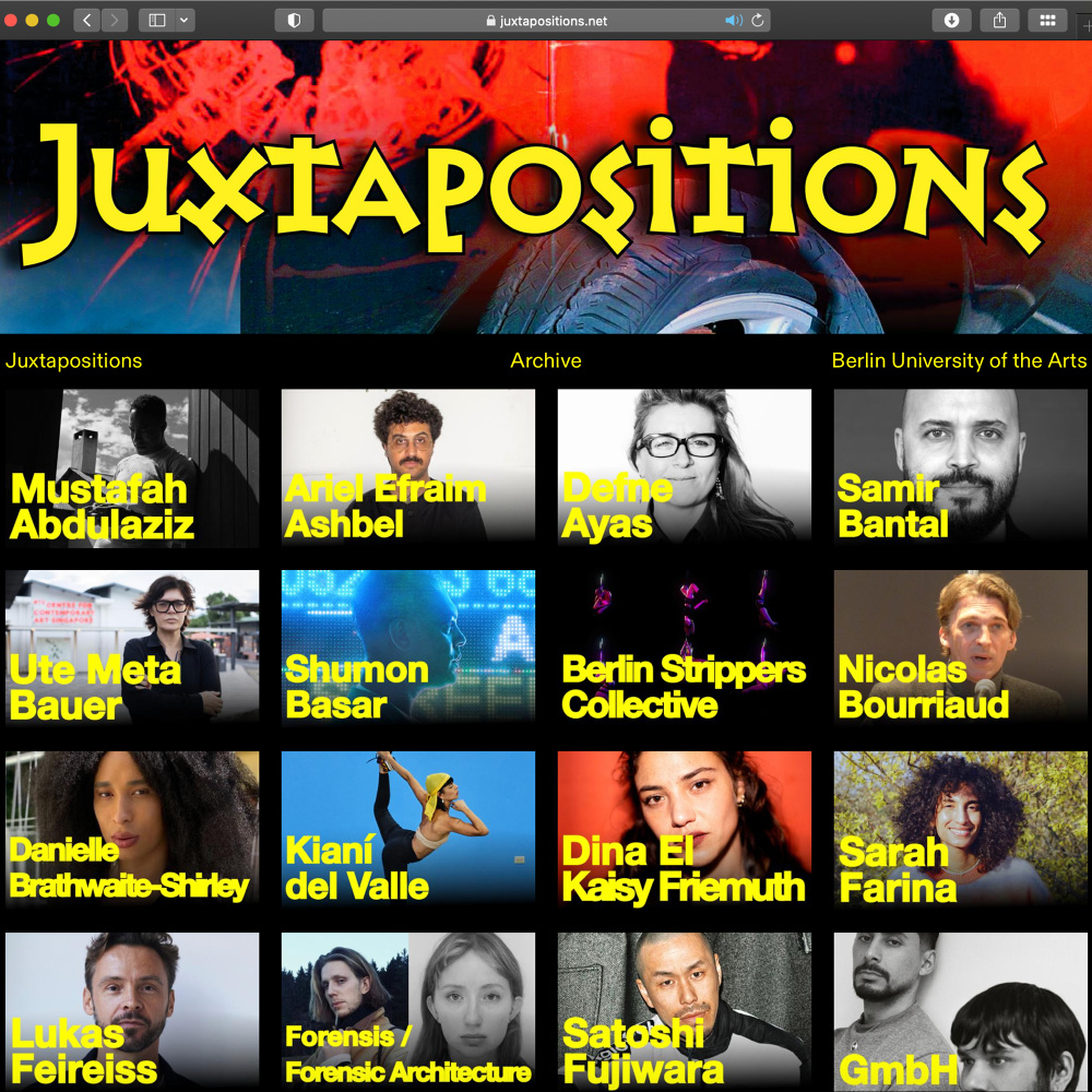 JUXTAPOSITIONS.NET - Studio Lukas Feireiss