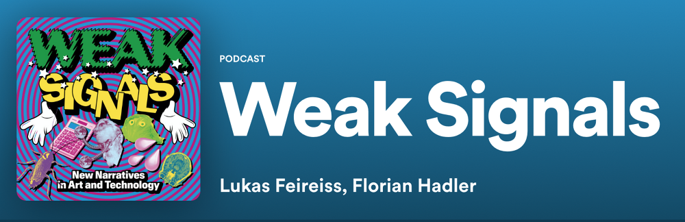 Weak Signals Podcast - Studio Lukas Feireiss