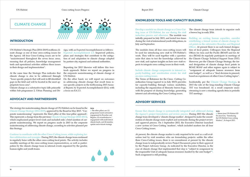 Cross Cutting Report 2015 - daniela venturini