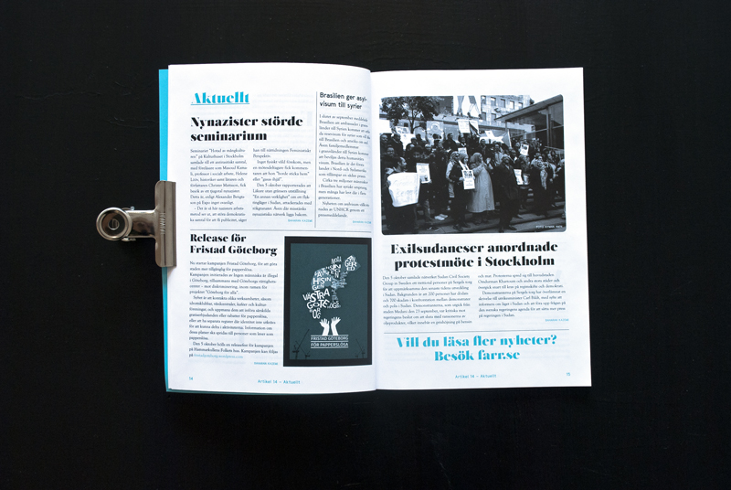 Artikel 14 Magazine Redesign - BEAST Studio