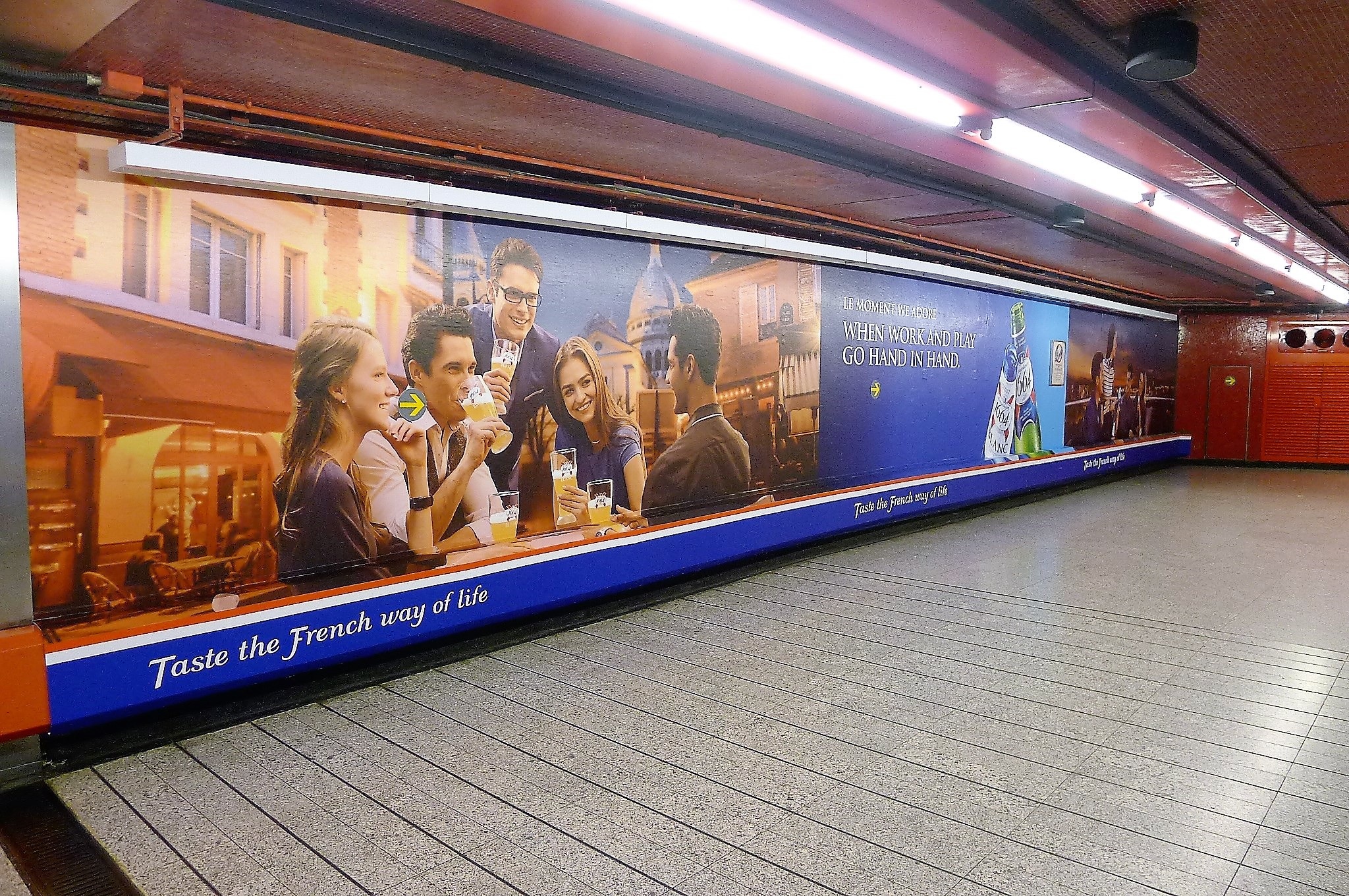 MTR posters on wall - Hin Lee Plastic & Screen Printing Ltd