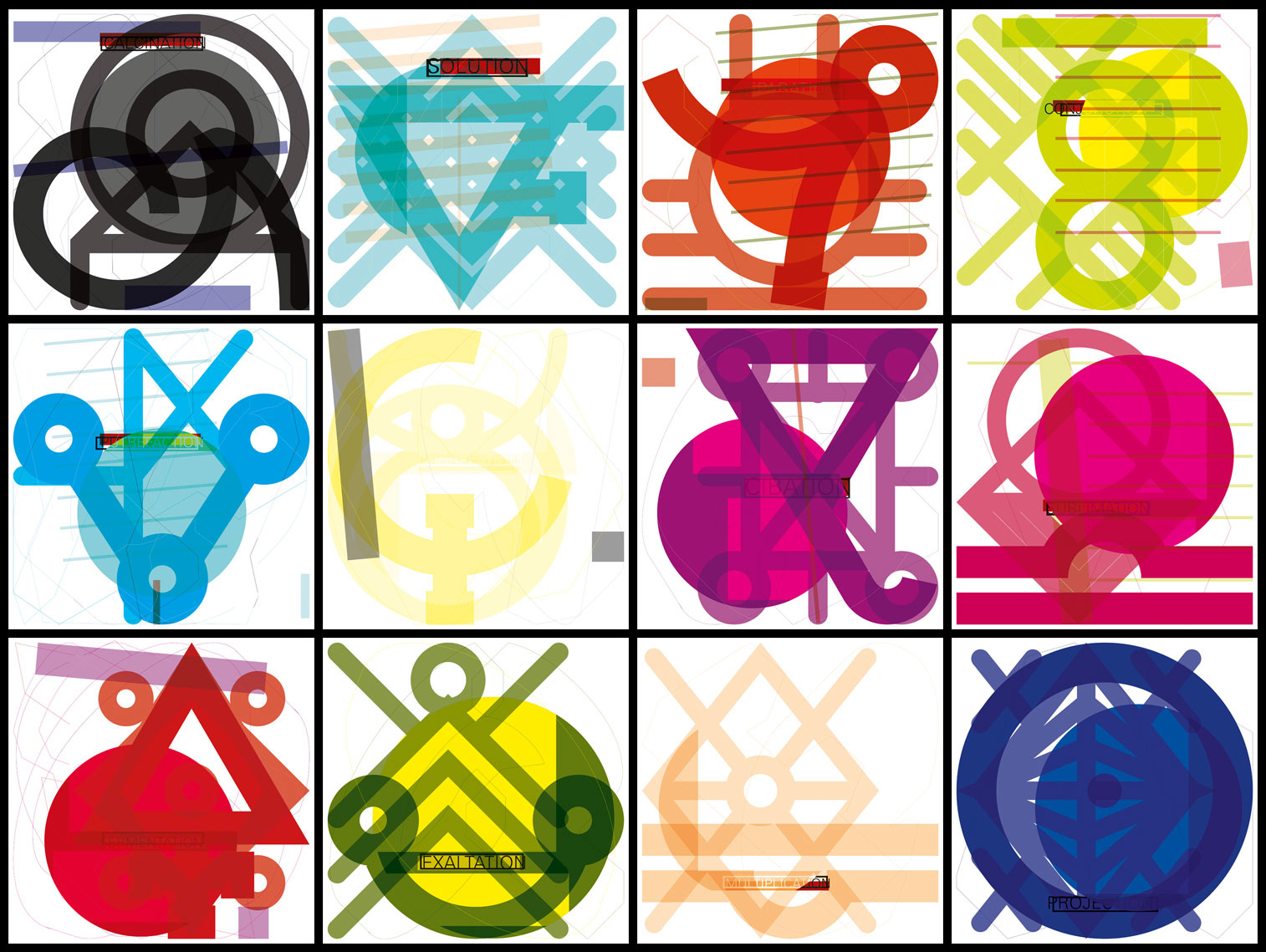 12 Gates of Alchemy - Graham Wood Work