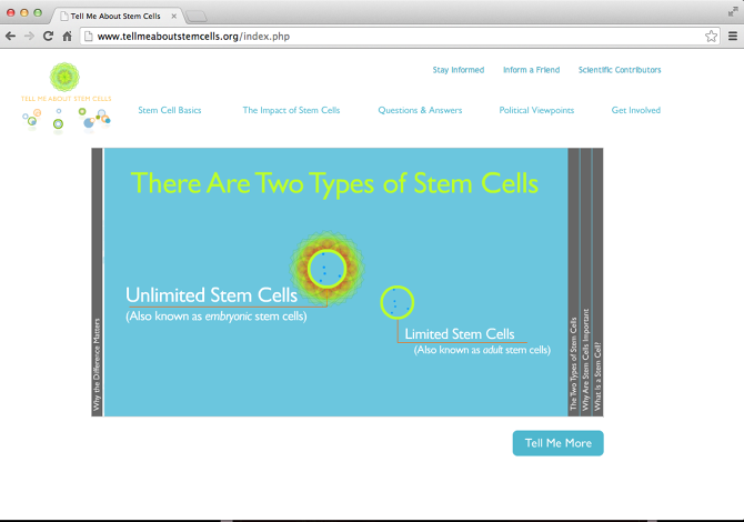Stem Cell Website - Graham Wood Work