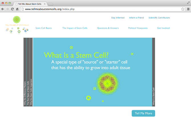 Stem Cell Website - Graham Wood Work