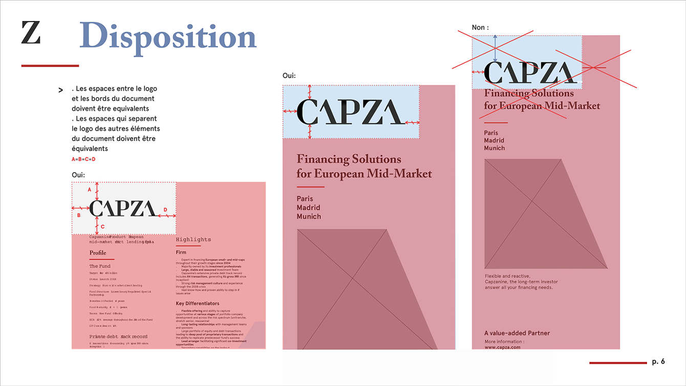 Identité CAPZA - Amélie Pichon