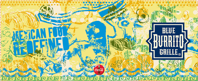 Blue Burrito Grille - Eric Wold / Designer. Illustrator. Educator