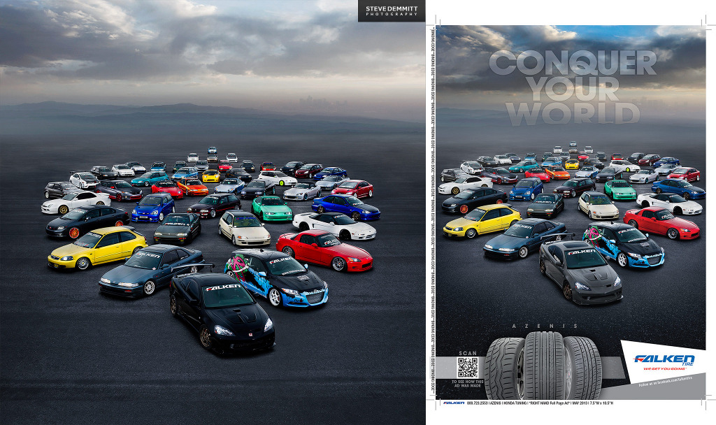 Falken Tire Print Ads - Steve Demmitt Photography