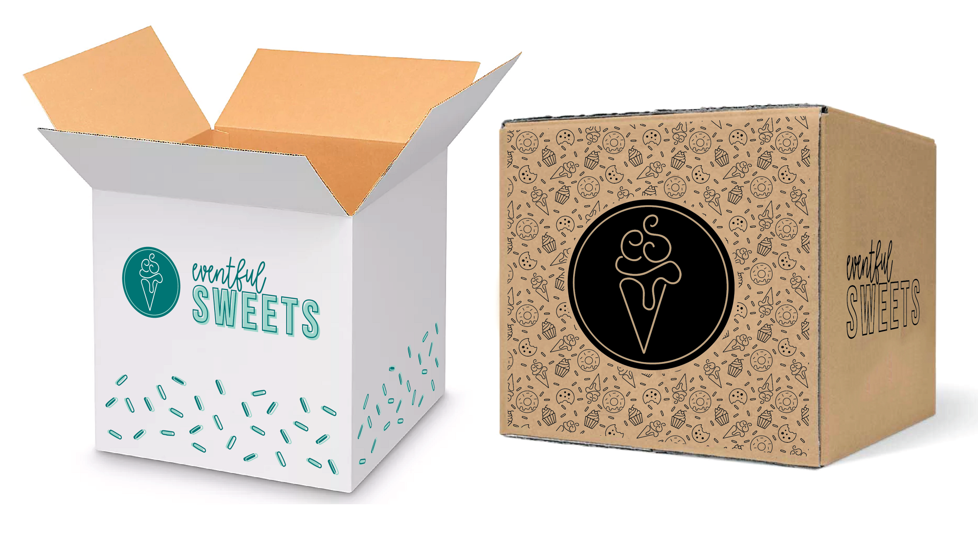 Eventful Sweets Packaging - Ashley Shoemaker | Portfolio