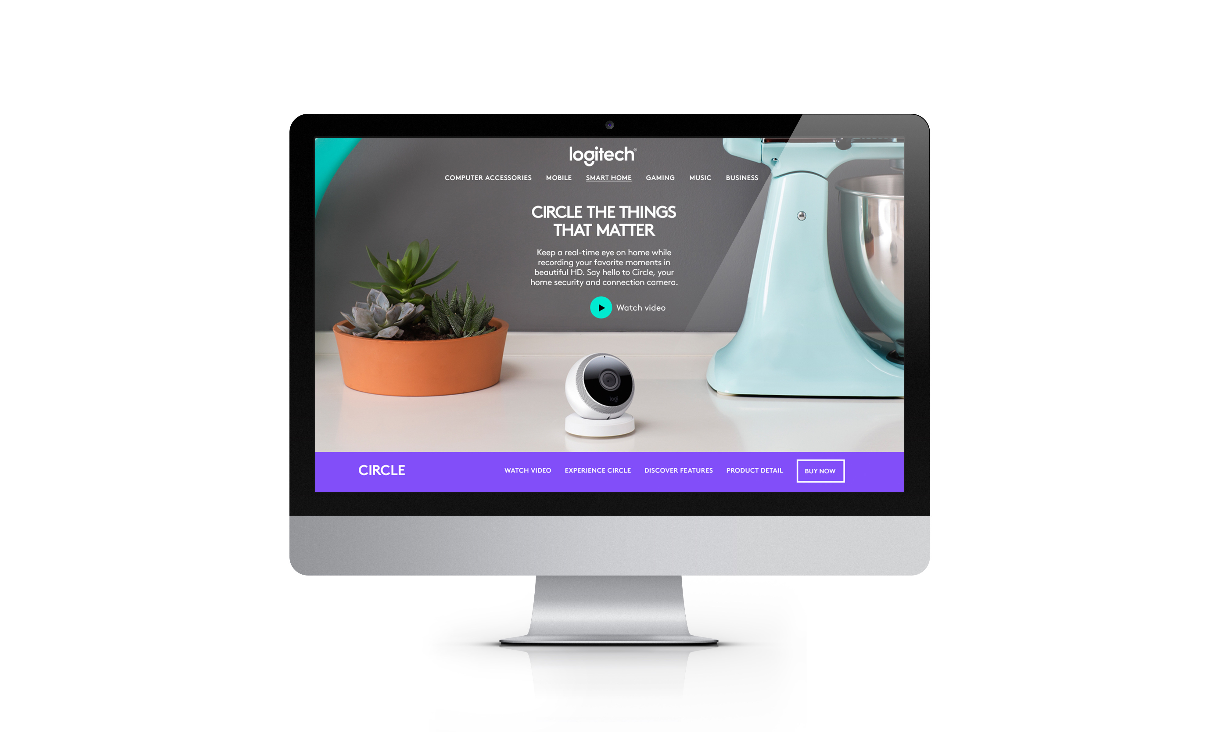 LOGITECH - UI/Visual Design - Rene de la Cruz