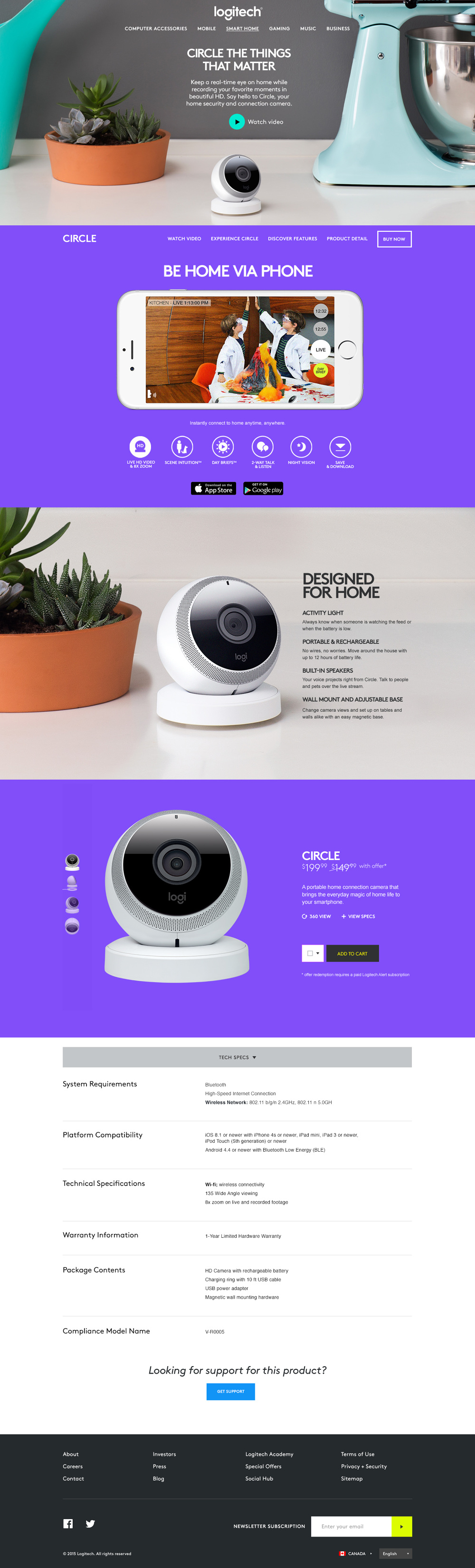 LOGITECH - UI/Visual Design - Rene de la Cruz