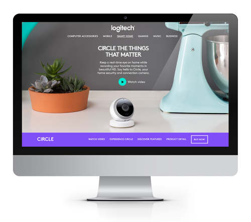 LOGITECH - UI/Visual Design - Rene de la Cruz