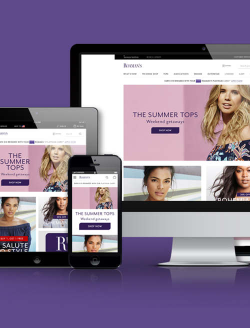 FullBeauty Brands Roaman's Responsive eComm Platform - Rene de la Cruz