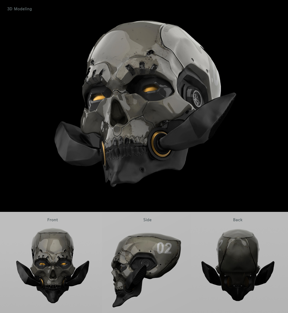 Skull Mask - ABUBU