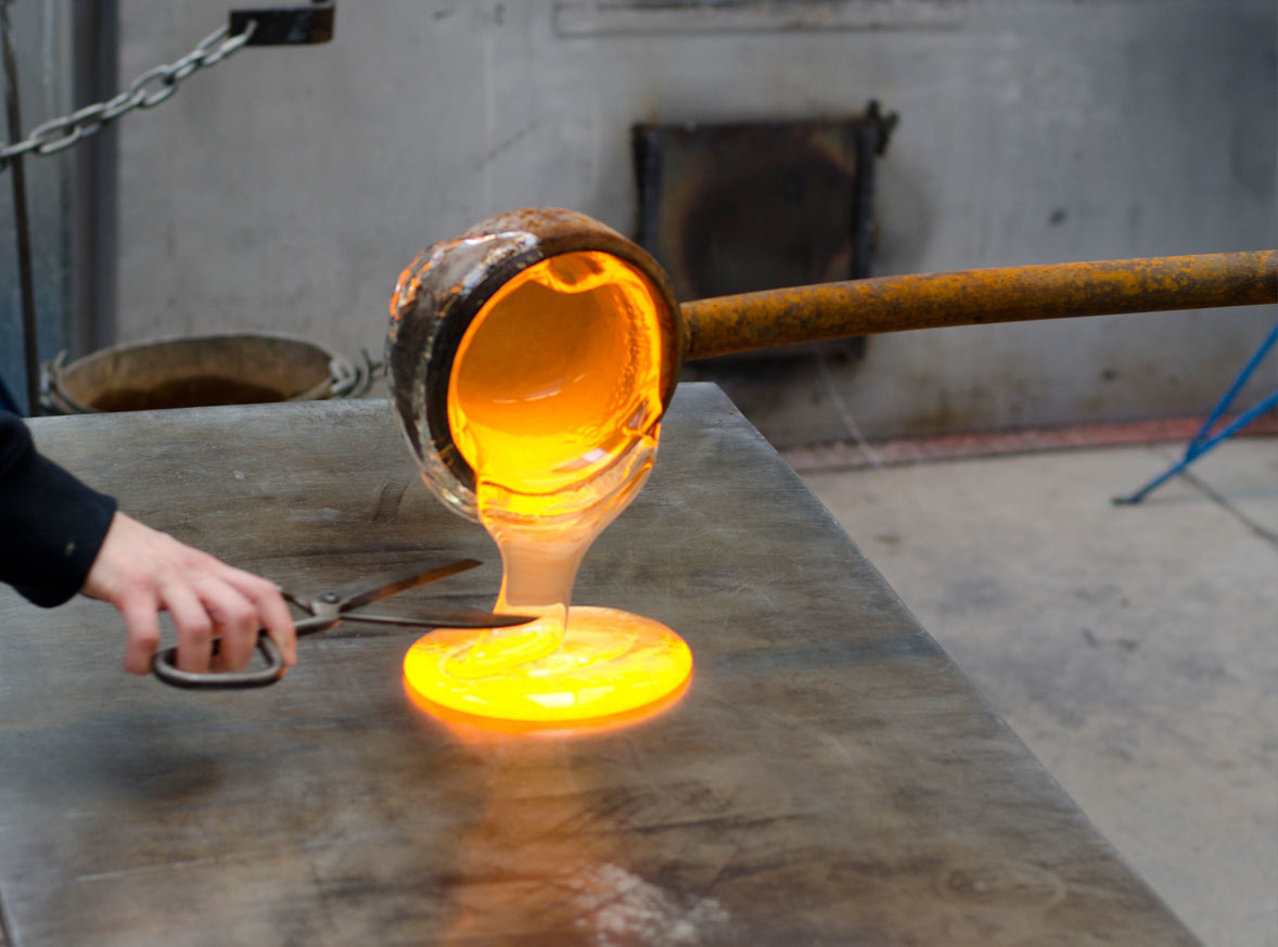 Poured Glass Tables - Christoffer Ohlander