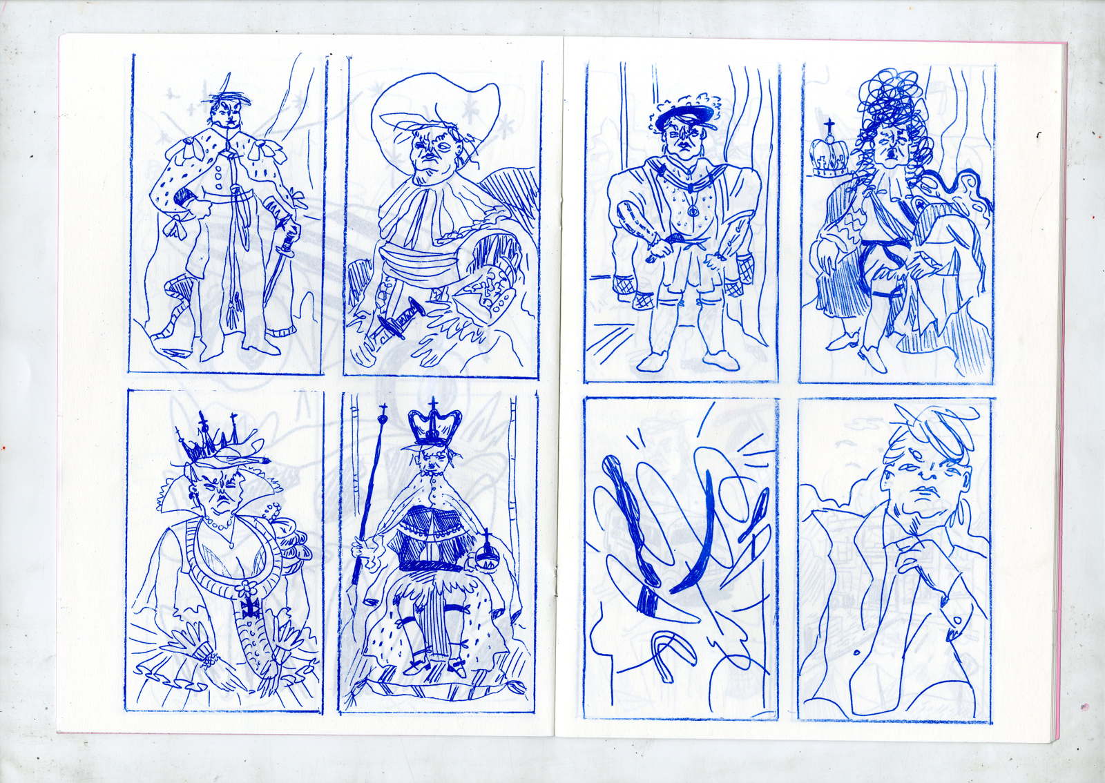 100 Trump Drawings - Tim Liedtke Design