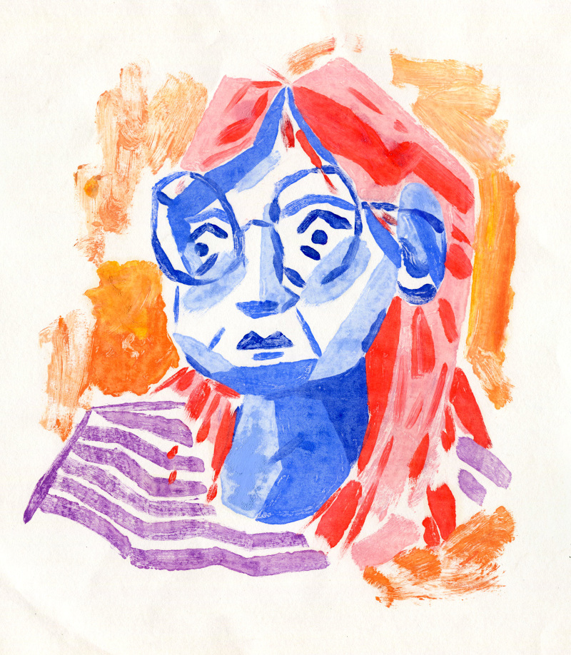 Mono Print Portraits - Tim Liedtke Design