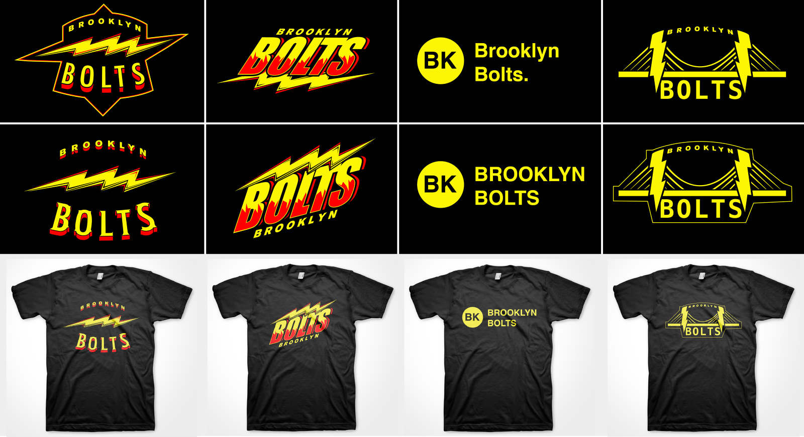 Brooklyn Bolts Logo FOCO BRXLZ Logo Shop. Officially Licensed Fan