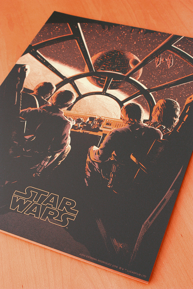 Star Wars Poster - Juan Esteban Rodríguez