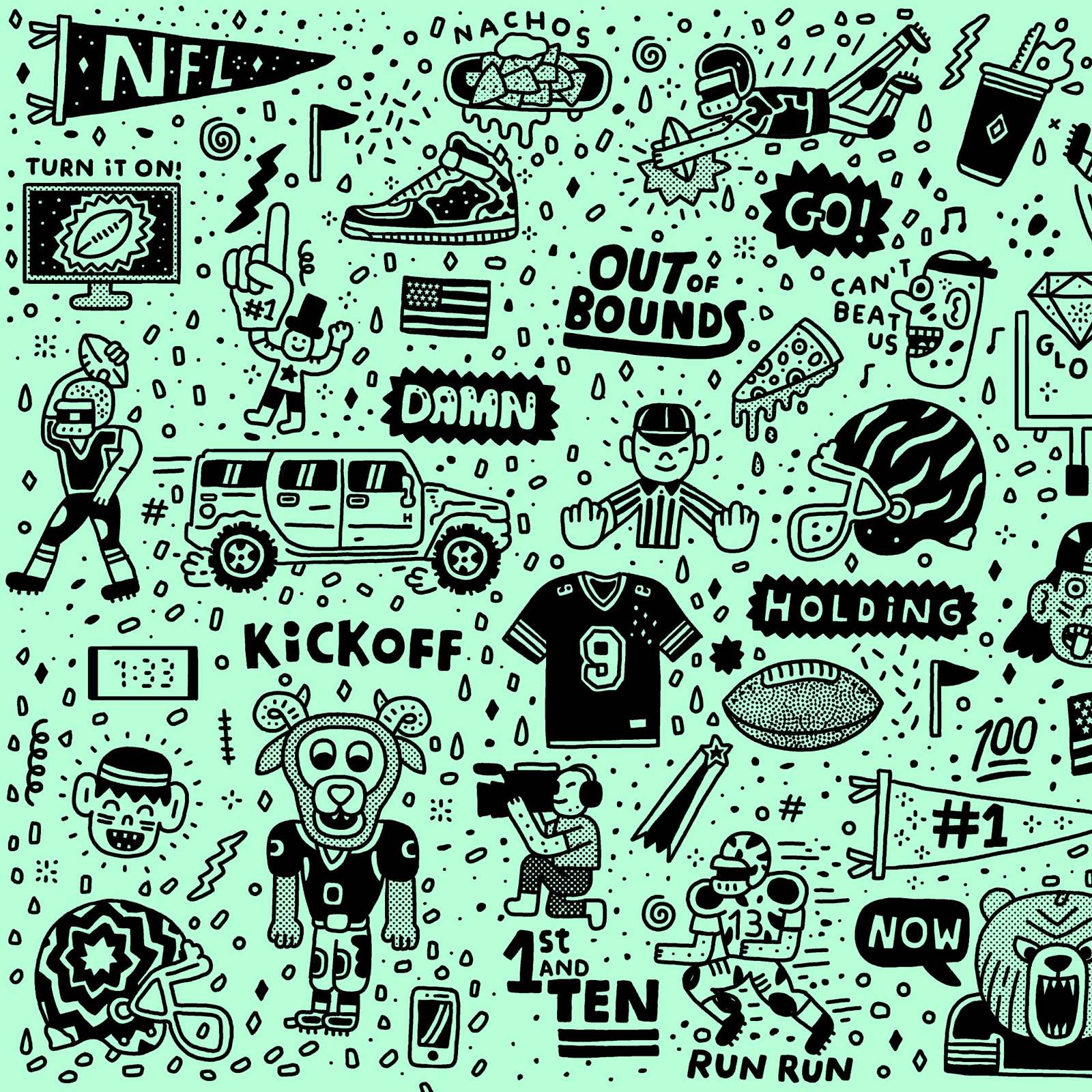 The Undefeated - ESPN - Pablo Delcielo / Illustrator