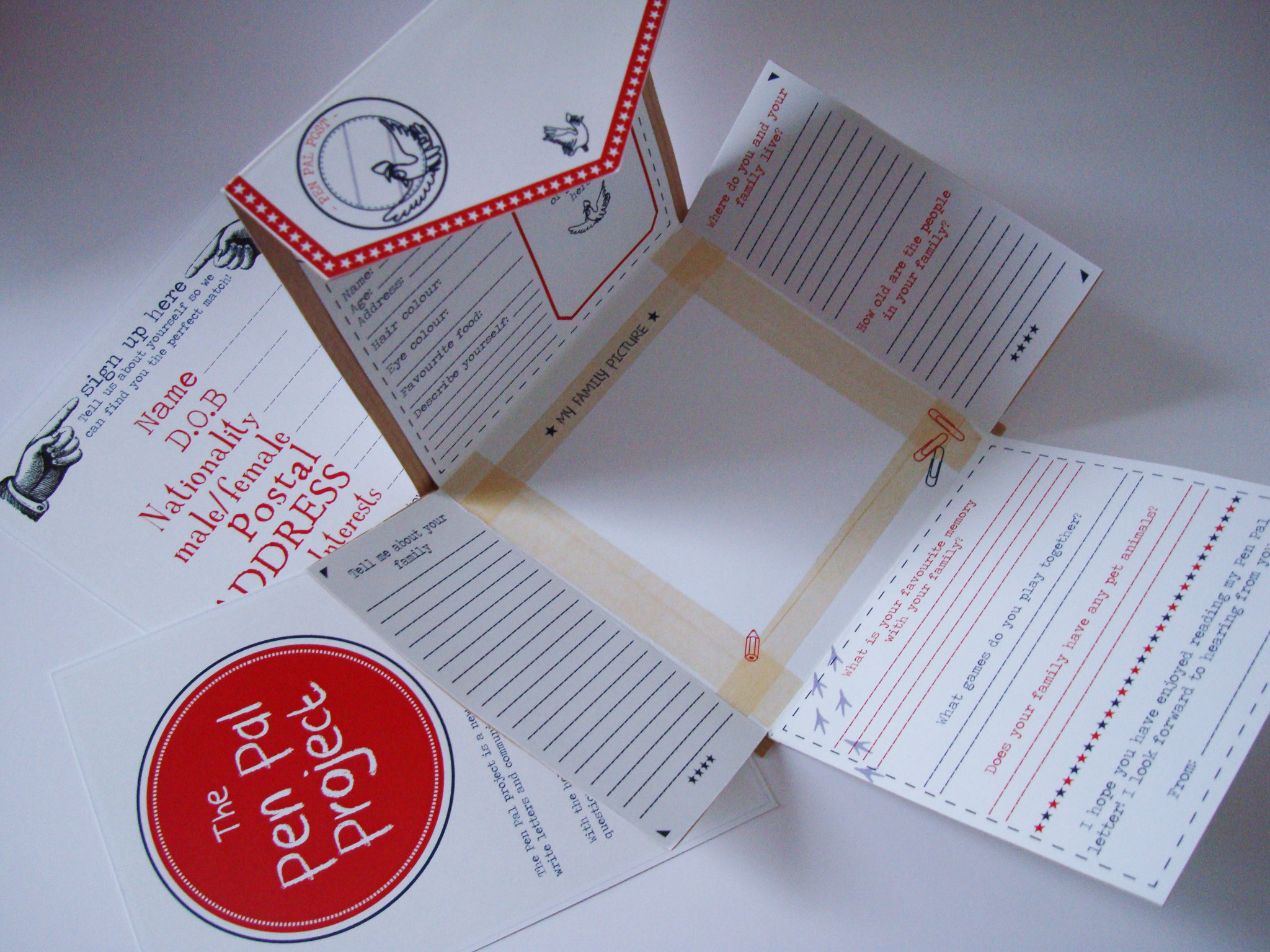 Pen Pals - Abbie Franks graphic design