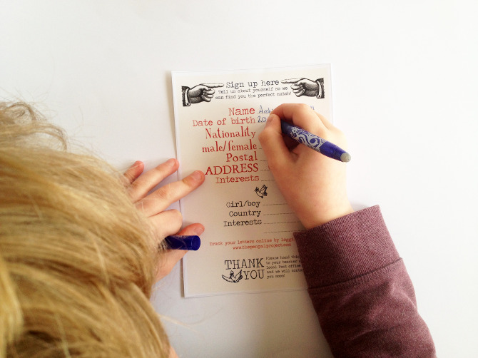 Pen Pals - Abbie Franks graphic design