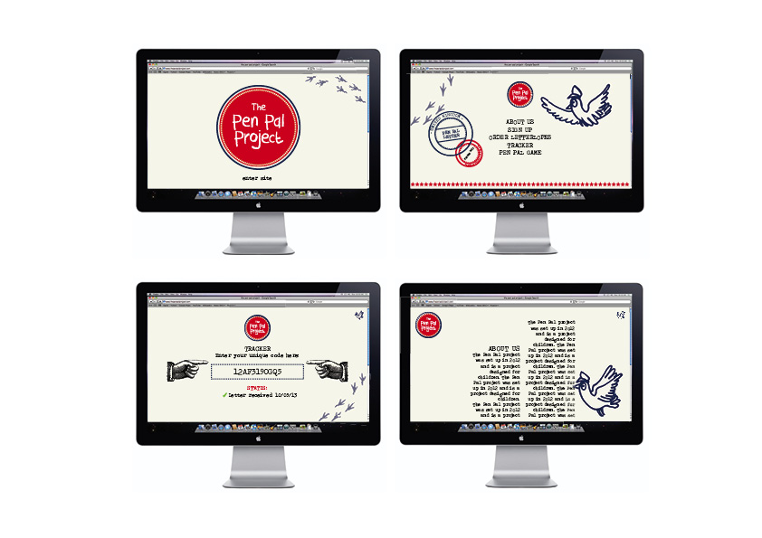 Pen Pals - Abbie Franks graphic design